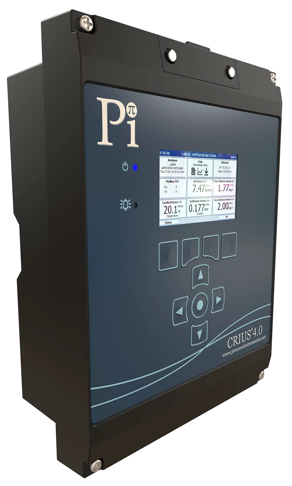 Controlador de instrumentación CRIUS | Instrumentos de Proceso